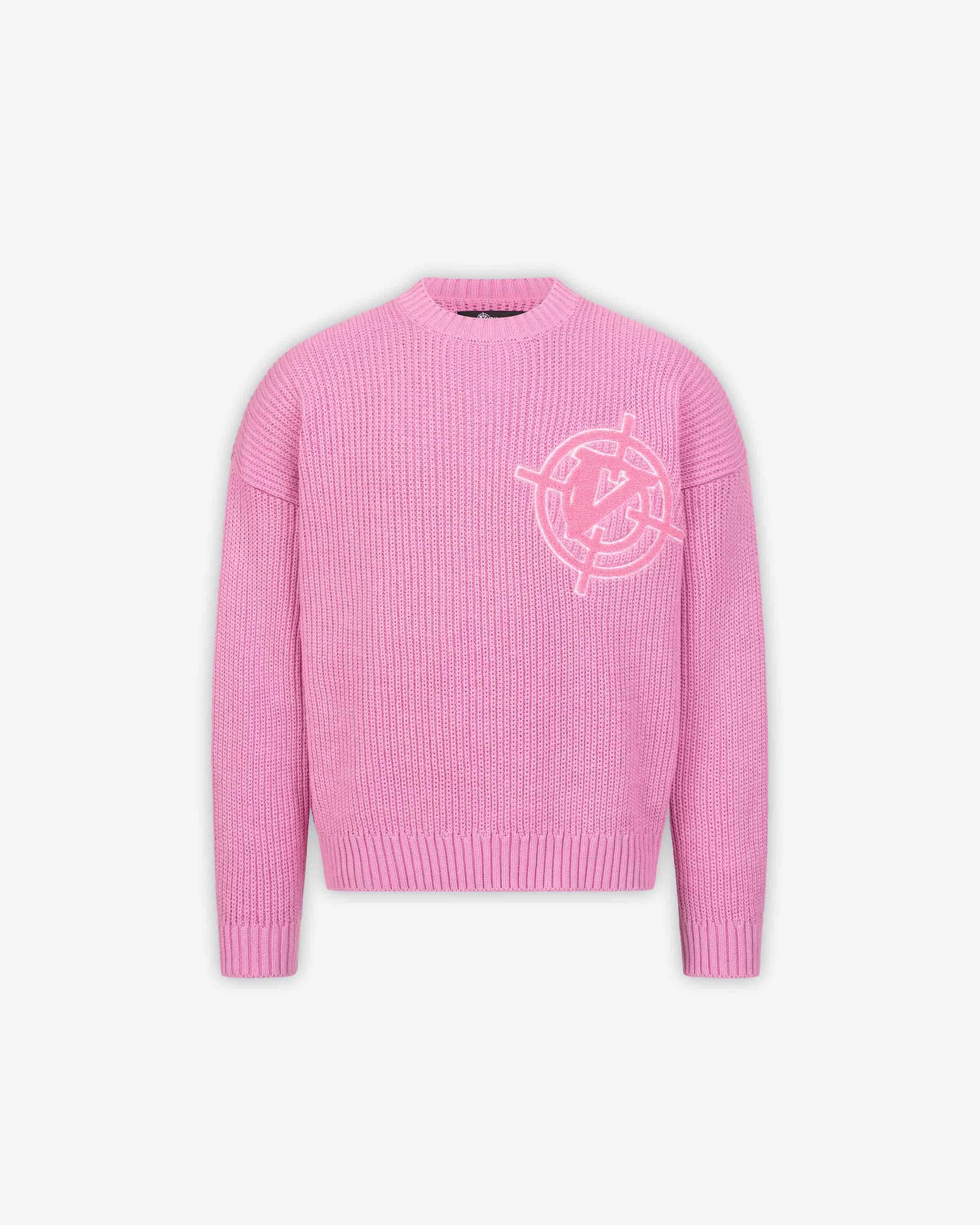 V-LOGO KNITWEAR WILD ROSE – VICINITY